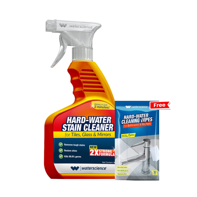 Hard Water Stain Remover Spray - 500ml – WaterScience