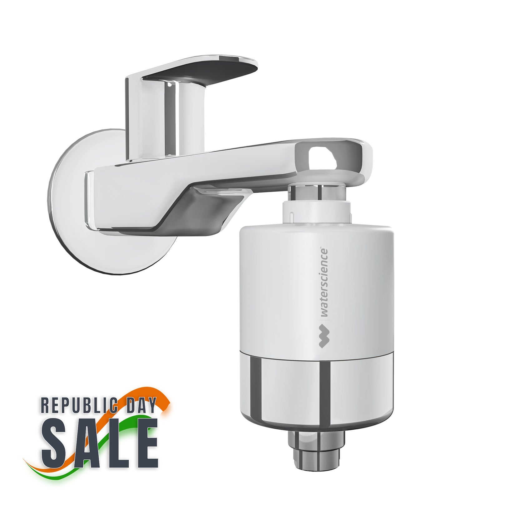 CLEO Shower & Tap Filter for Hard Water - for Borewell/Tanker Water ...