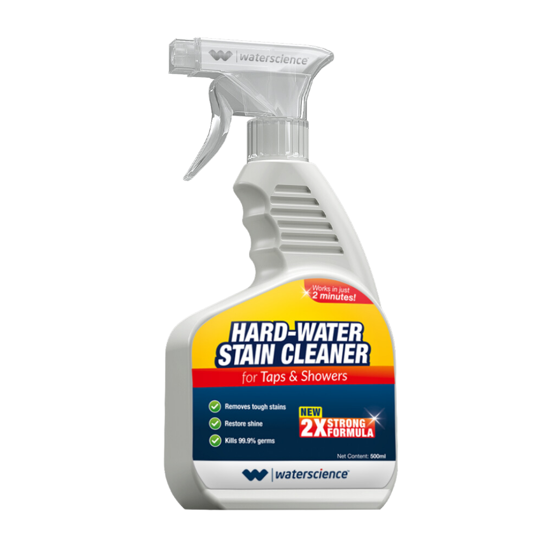 Hardwater Stain Remover Spray for Glass, Mirrors & Tiles – WaterScience