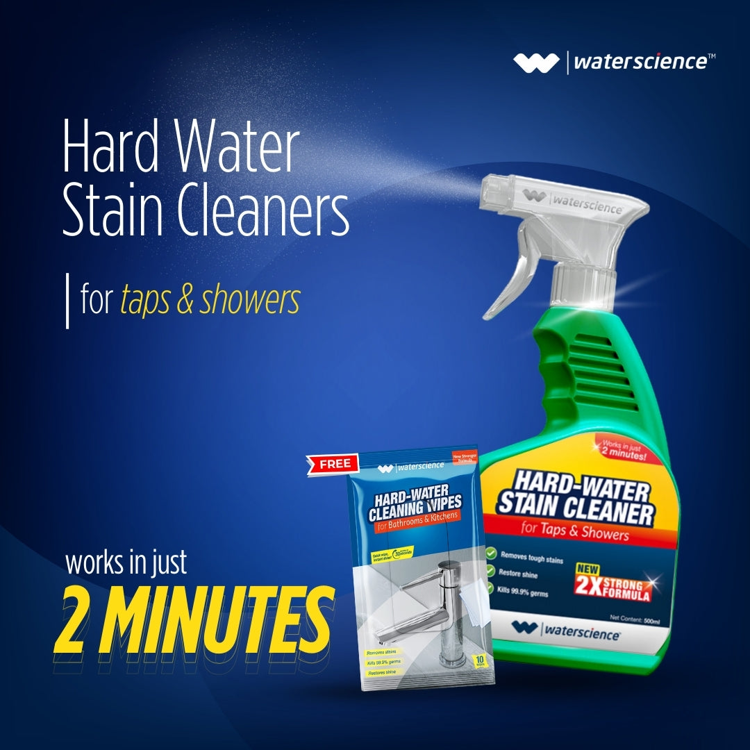 Hard Water Stain Remover Spray - 500ml – WaterScience