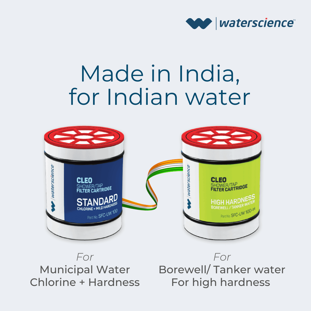 Hard Water Filter for Shower and Tap - CLEO Shower and Tap Filter ...