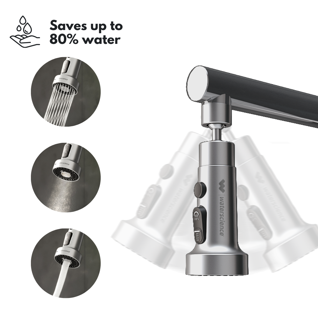 AERA Kitchen Tap Extender | Aerator | Water Saving Nozzle – WaterScience