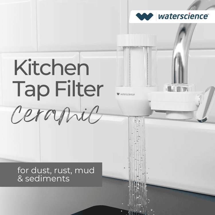 Kitchen Tap Extender with Filter - Wide | Ceramic Cartridge – WaterScience