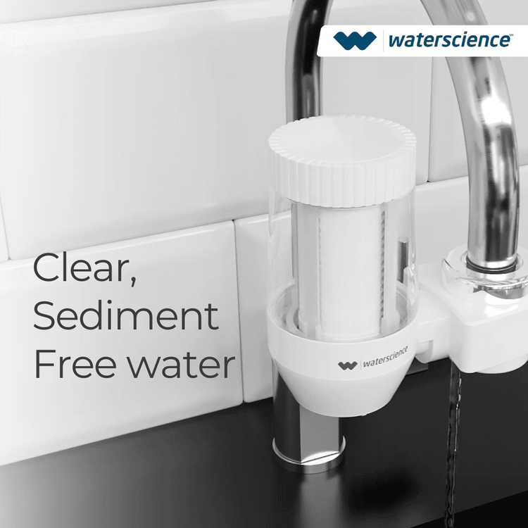 Kitchen Tap Extender with Filter - Wide | Ceramic Cartridge – WaterScience