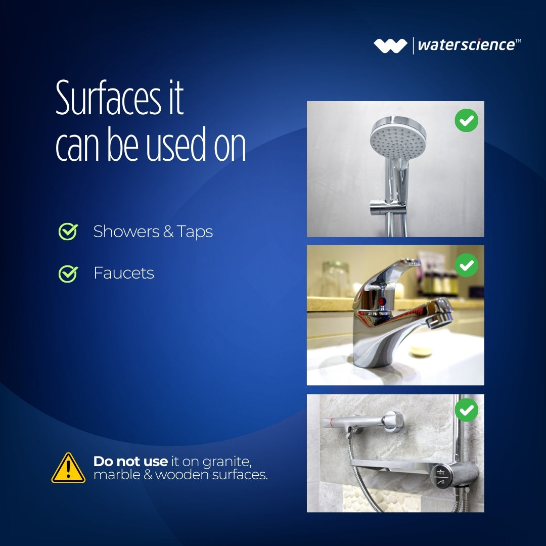 Hard Water Stain Remover Spray - 500ml – WaterScience