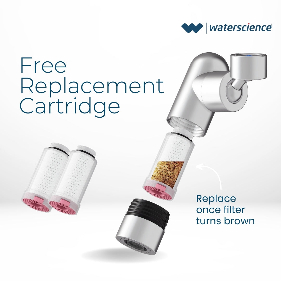 Tap Filter for Hard Water + KTF Kitchen Tap Extender with Sediment and ...