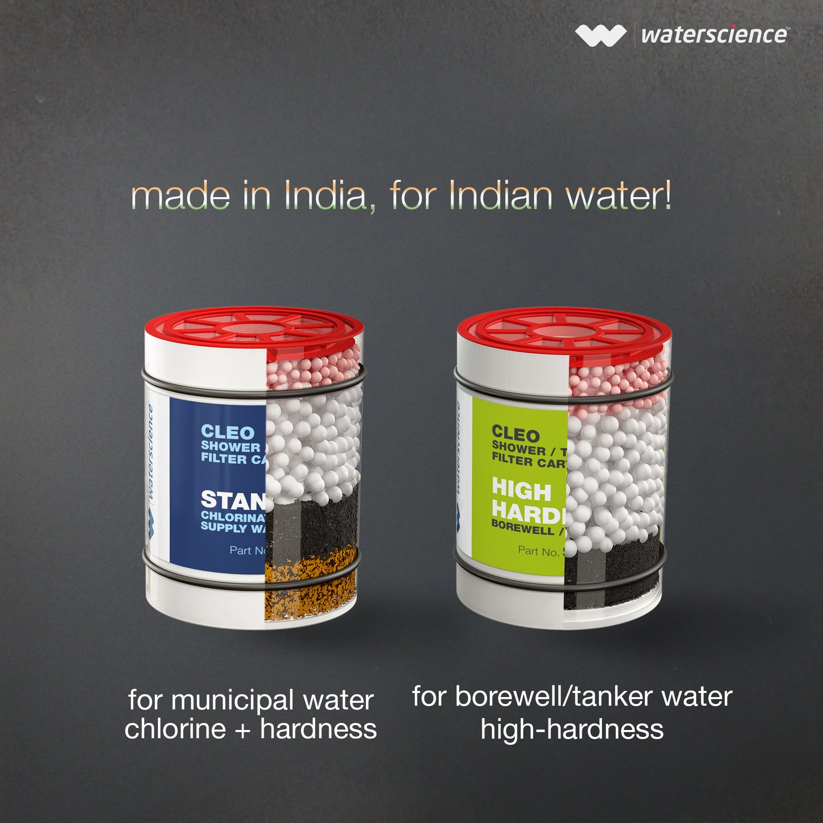 Hard Water Filter for Shower and Tap - CLEO Shower and Tap Filter ...