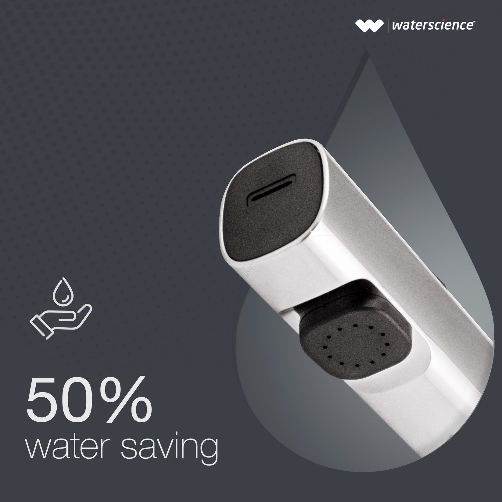 PURO Water Saving Health Faucet | Jet Spray | Chrome |2 Flow Modes ...