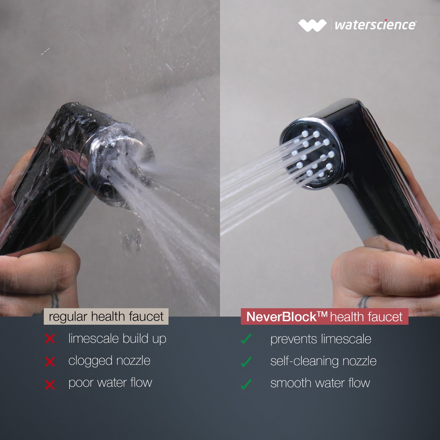 India's 1ˢᵗ Self-cleaning Health Faucet - With NeverBlock™ Technology ...