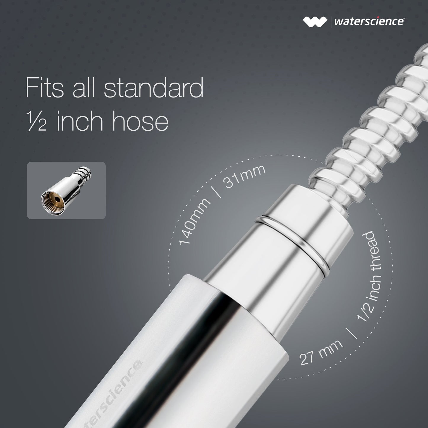 Water Saving Health Faucet with Hose - PURO HFE 124 – WaterScience